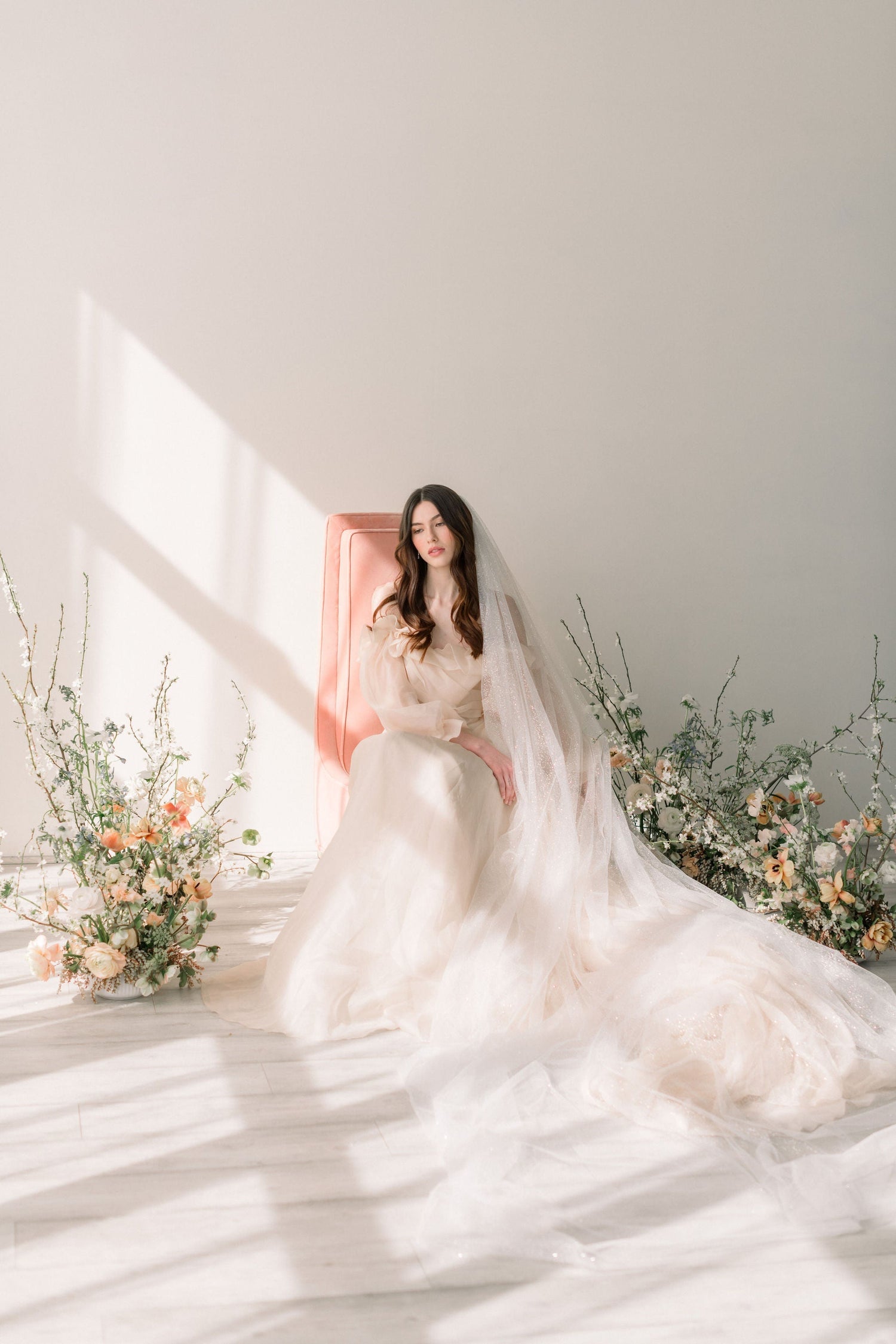 Discover the Perfect Spring Wedding Veil Style – Tessa Kim