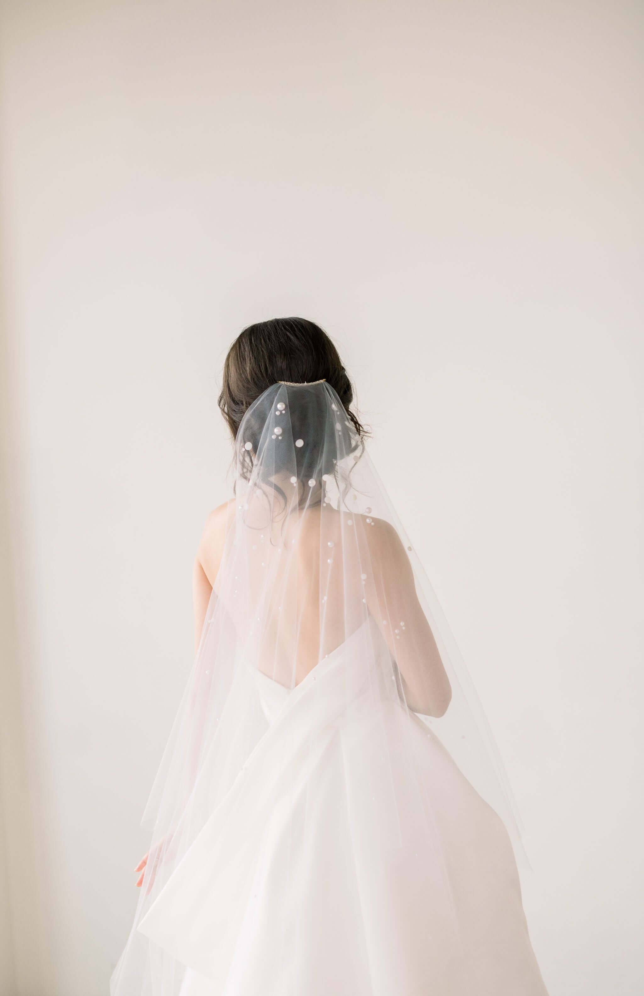 Cathedral Bridal Veils | Cathedral length lace edge veil – Tessa Kim