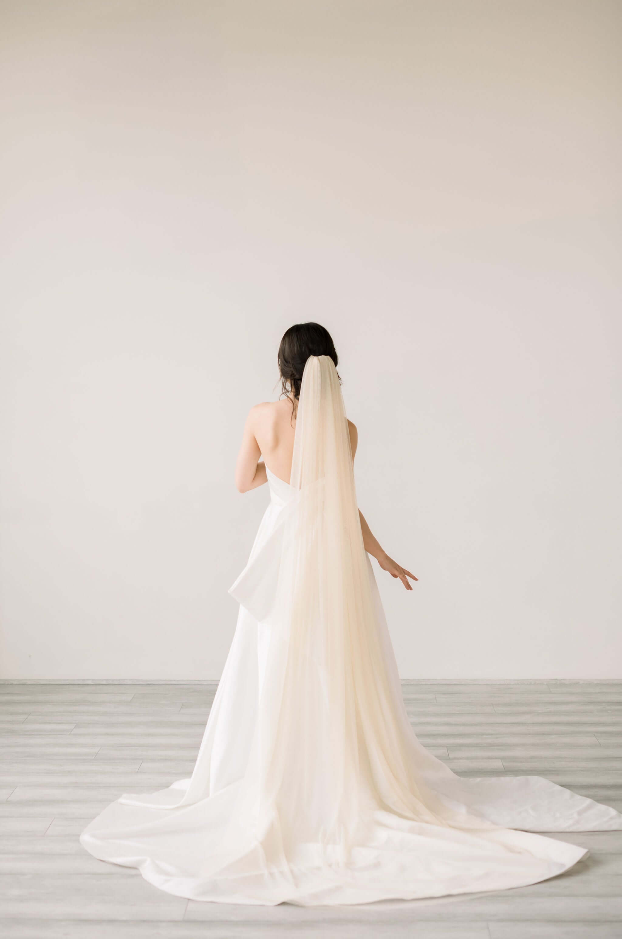 Chapel Length Bridal Veils | Chapel Veils | Veils – Tessa Kim