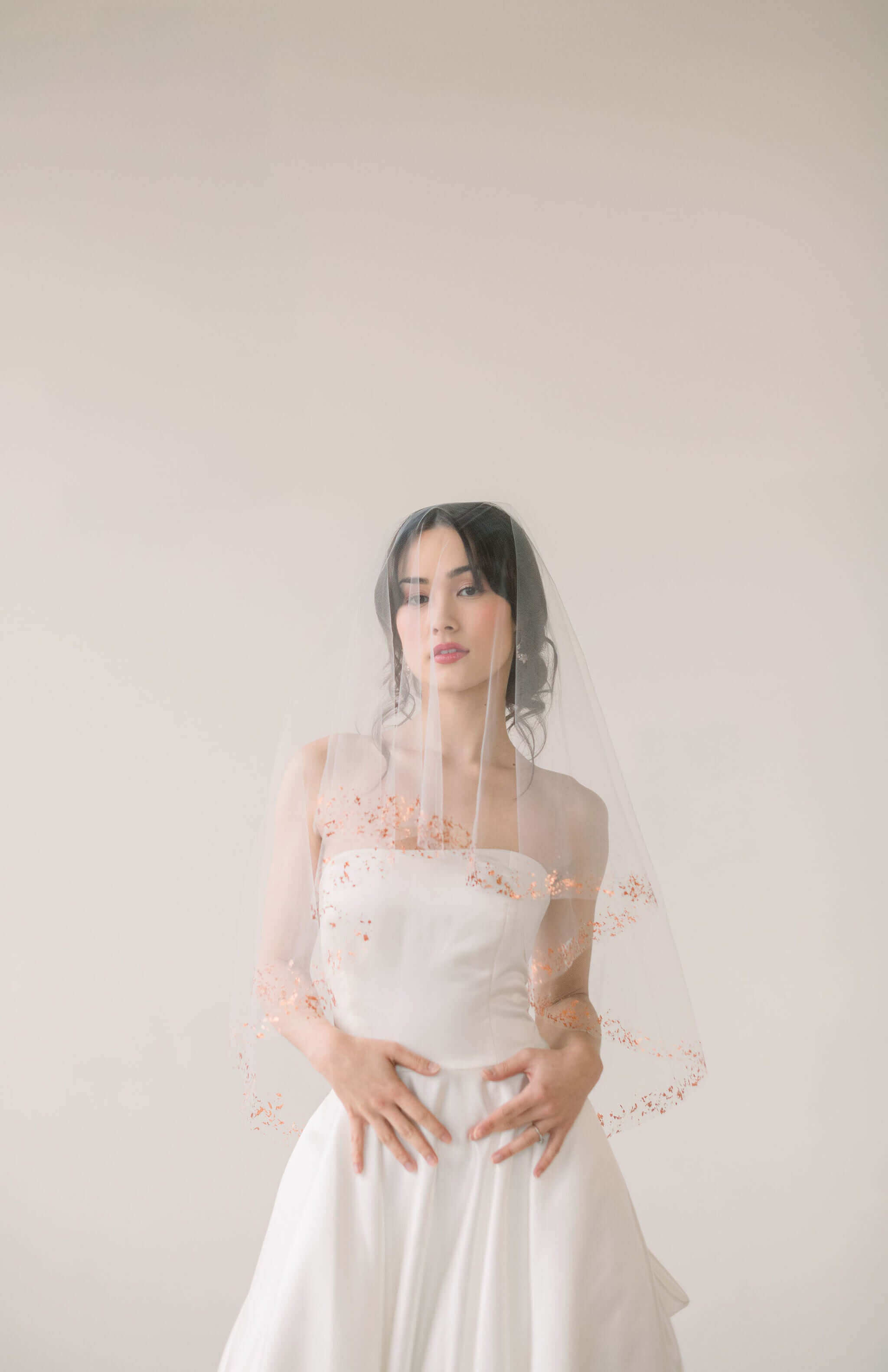 Drop veils | Bridal veils | Tear drop veil | Circle veils – Tessa Kim
