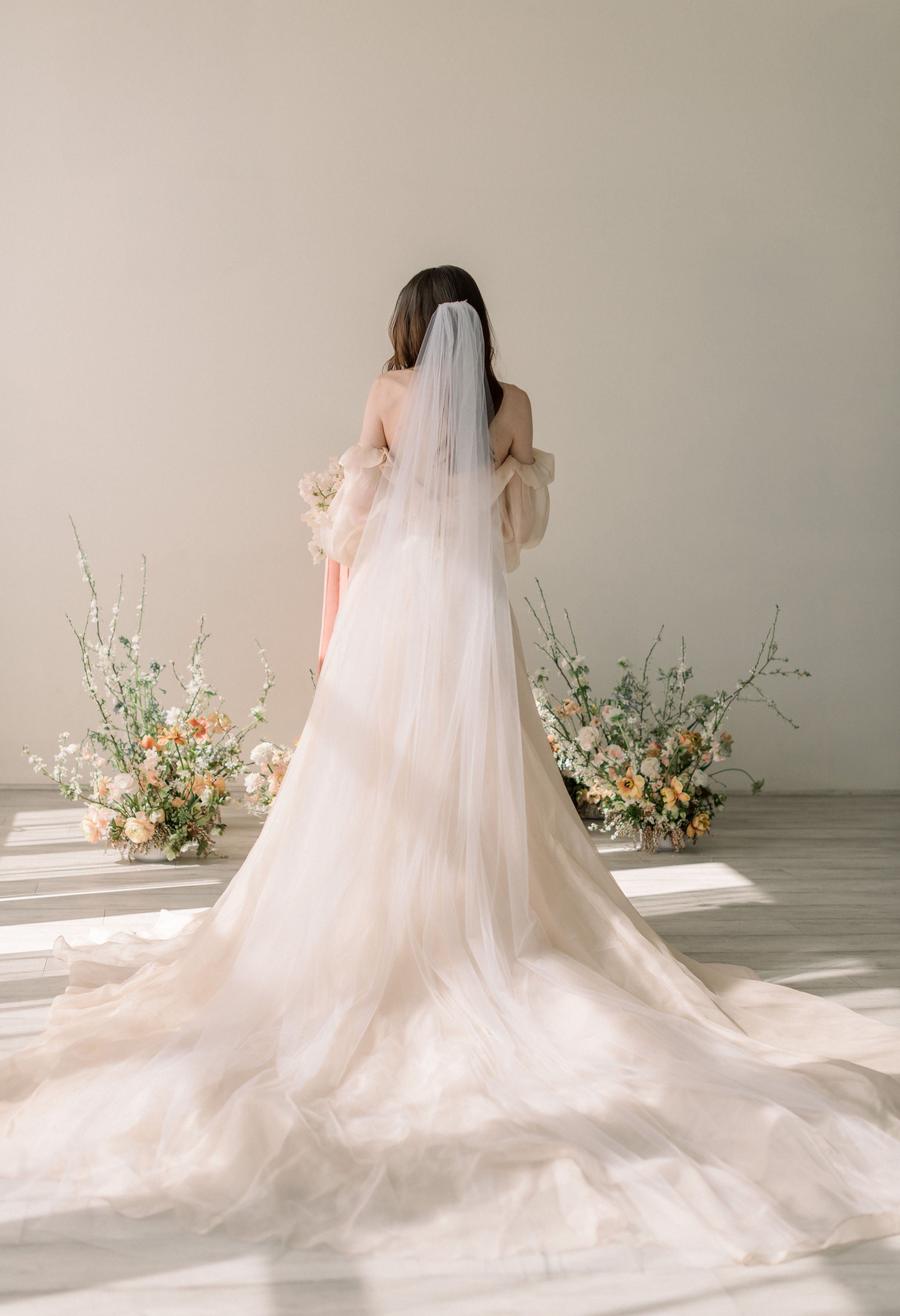 Stunning Champagne Wedding Veils for Your Special Day – Tessa Kim