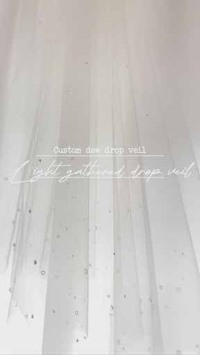 Dew drop veil - customization add on