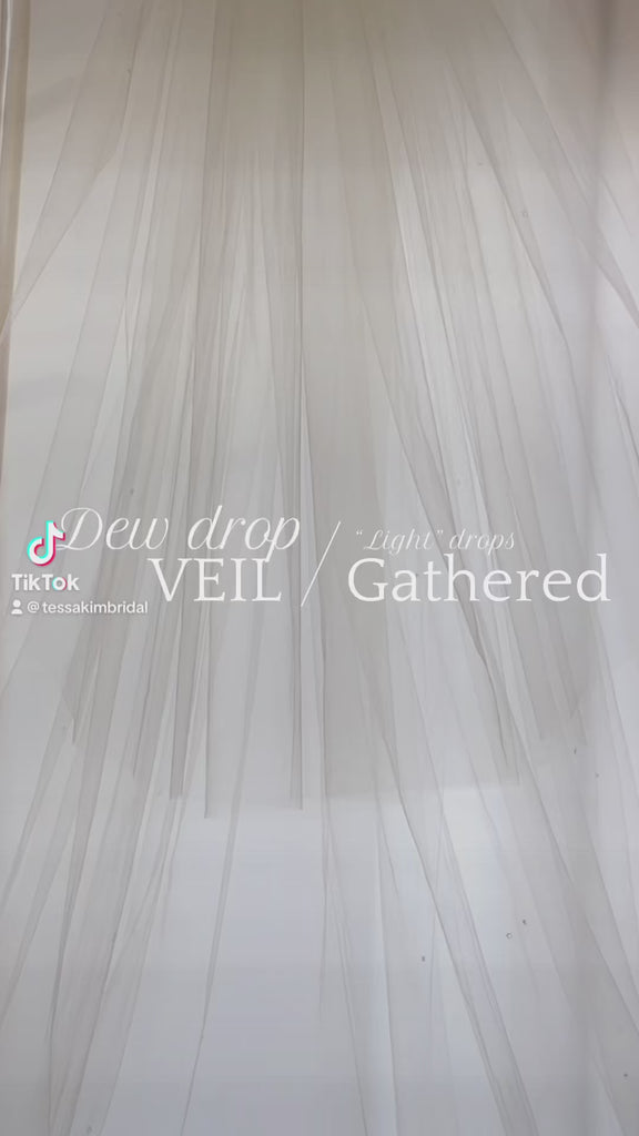 Dew drop veil - customization add on